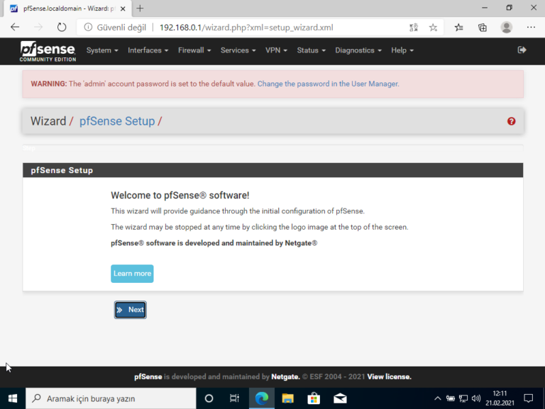 Lan ve Wan Ayarları (İlk Ayarlar) – Ferhat OKTAY