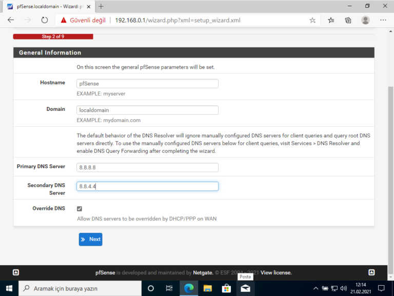 Lan ve Wan Ayarları (İlk Ayarlar) – Ferhat OKTAY