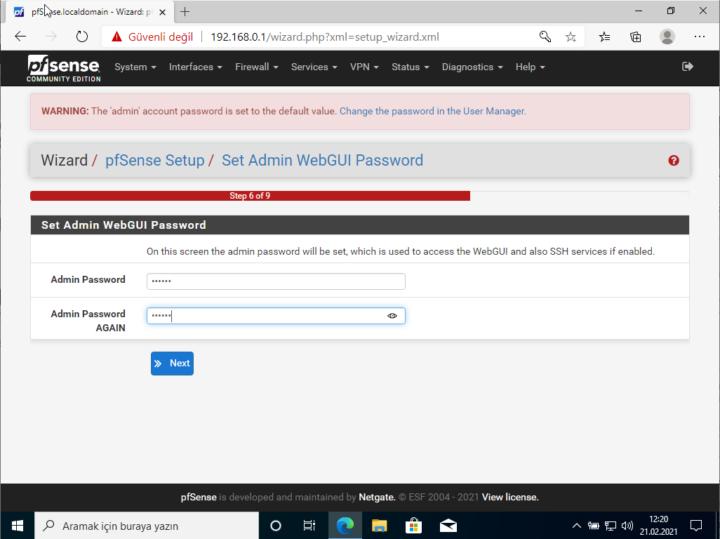Lan ve Wan Ayarları (İlk Ayarlar) – Ferhat OKTAY